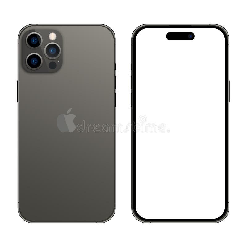 Iphone 14 Pro Mockup. Mockup Screen Iphone and Back Side Iphone. Iphone ...