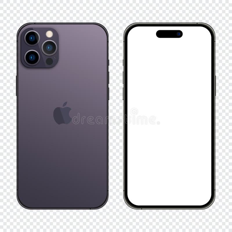 Iphone 14 Pro Mockup. Mockup Screen Iphone and Back Side Iphone. Iphone ...