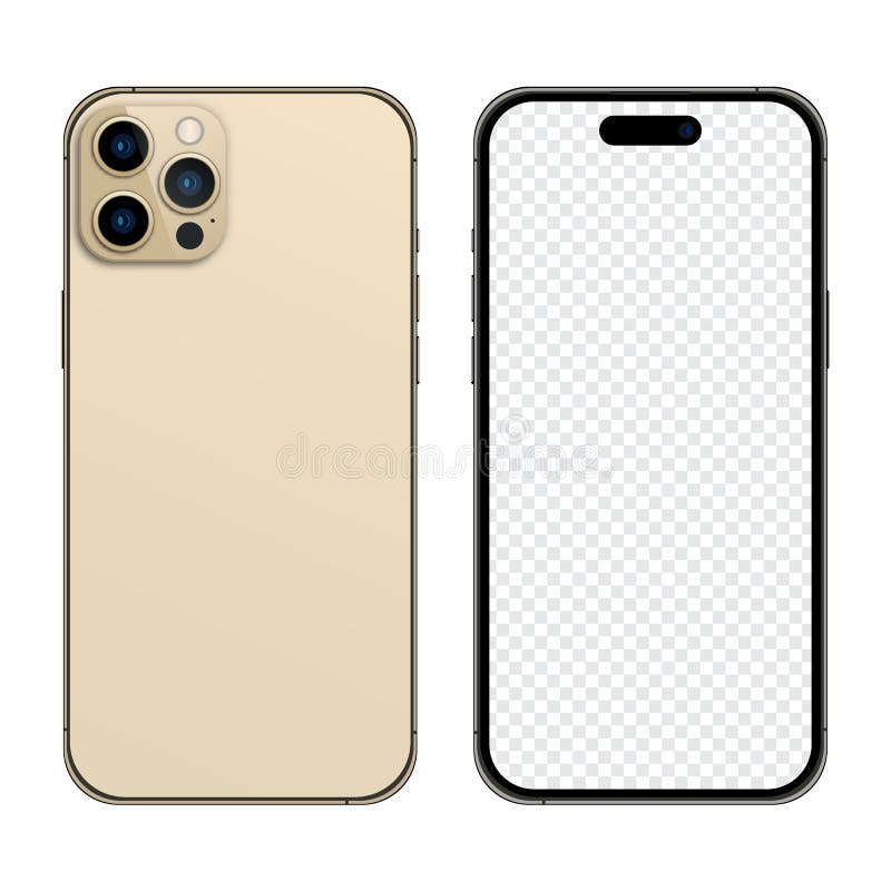 Iphone 14 Pro Mockup. Mockup Screen Iphone and Back Side Iphone. Iphone ...