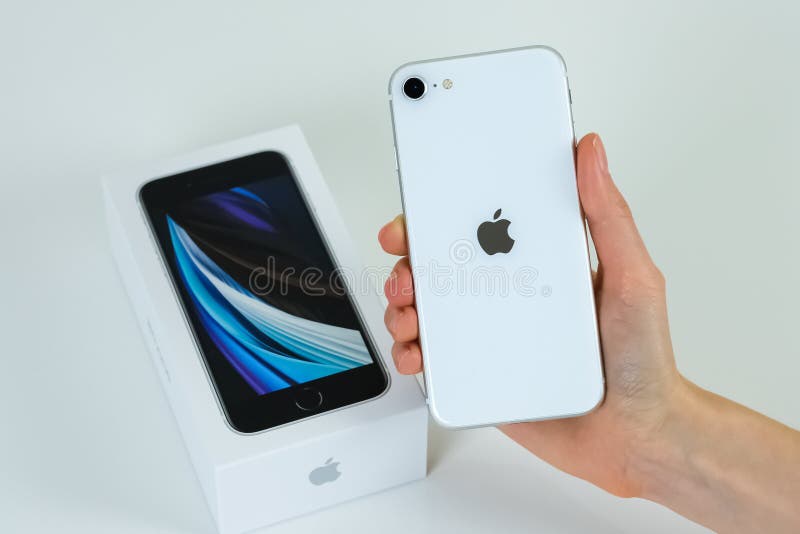 IPhone SE 2 2nd Generation and Its Box Editorial Photography - Image of ...