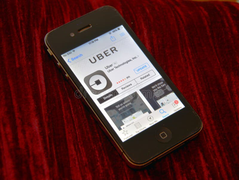 IPhone Uber App on App Store Uber App Startup Page and Uber Search Cars ...