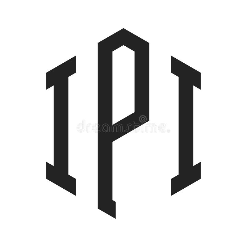 IPI Logo Design. Initial Letter IPI Monogram Logo Using Hexagon Shape ...