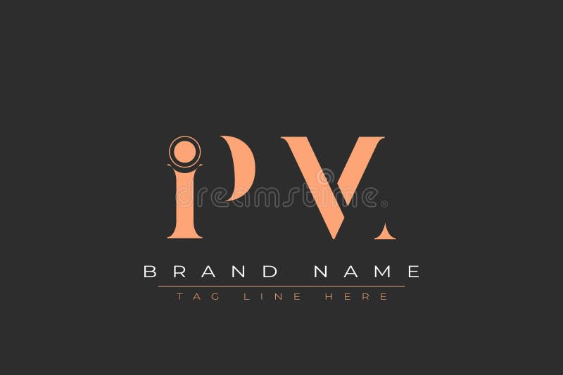IPM Abstract Letter Logo Design Stock Vector - Illustration of elegant ...