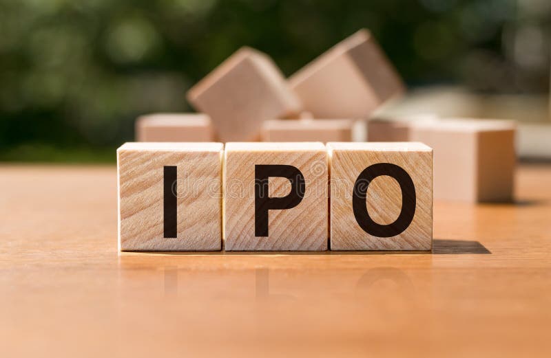 IPO - Acronym from Wooden Blocks with Letters, Initial Public Offering ...