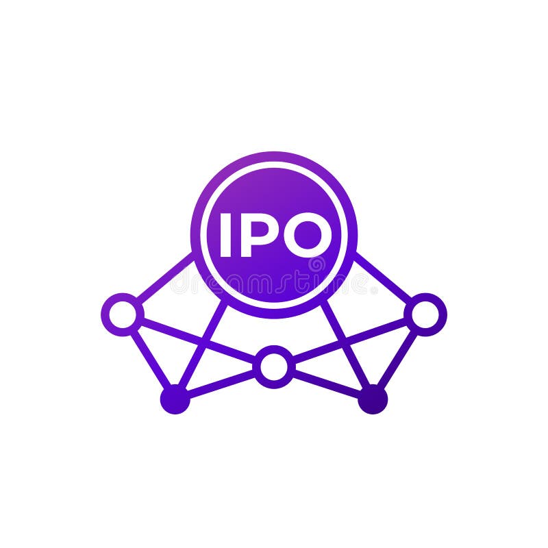 IPO Icon, Initial Public Offering Stock Vector - Illustration of ...