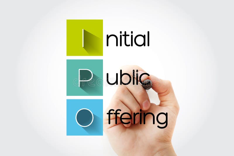 IPO - Initial Public Offering Acronym, Business Concept Background ... IPO - Initial Public Offering Acronym, Business Concept Background ...