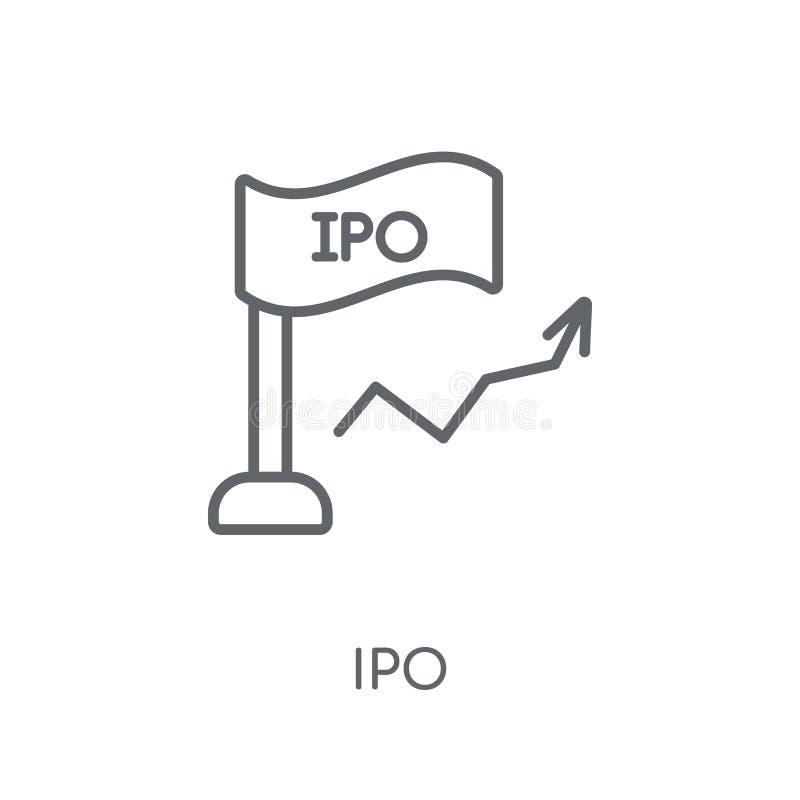Ipo Linear Icon. Modern Outline Ipo Logo Concept On White Backgr Stock ... Ipo Linear Icon. Modern Outline Ipo Logo Concept On White Backgr Stock ...