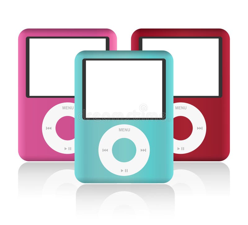 IPod isolated editorial stock image. Image of pause, nano - 20320794