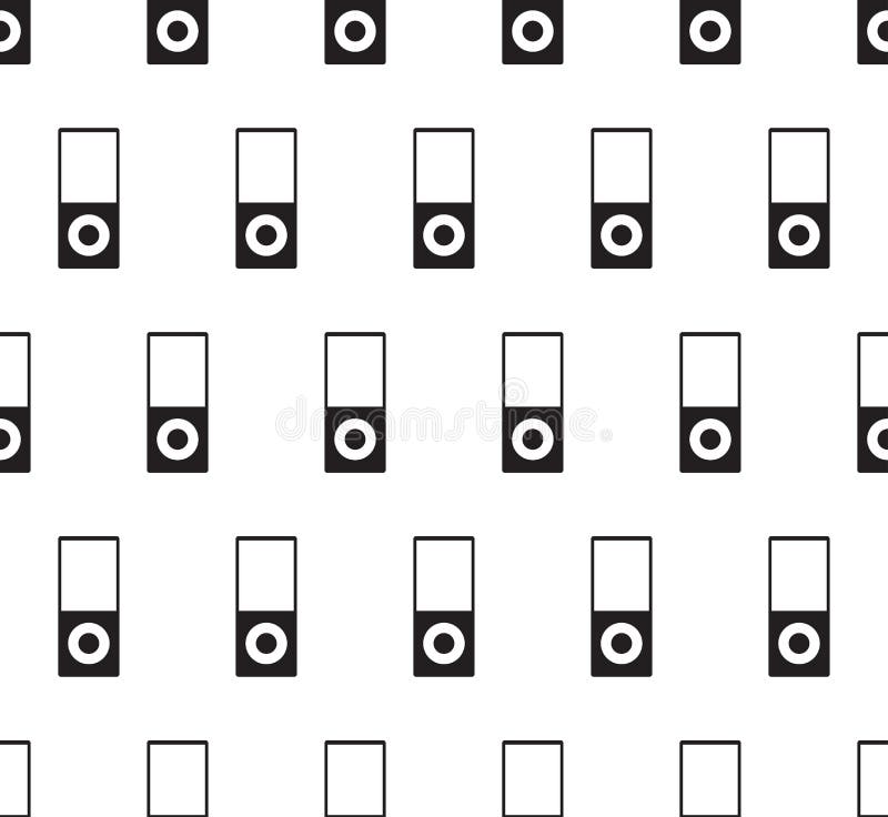 Ipod illustration stock vector. Illustration of sound - 16950579