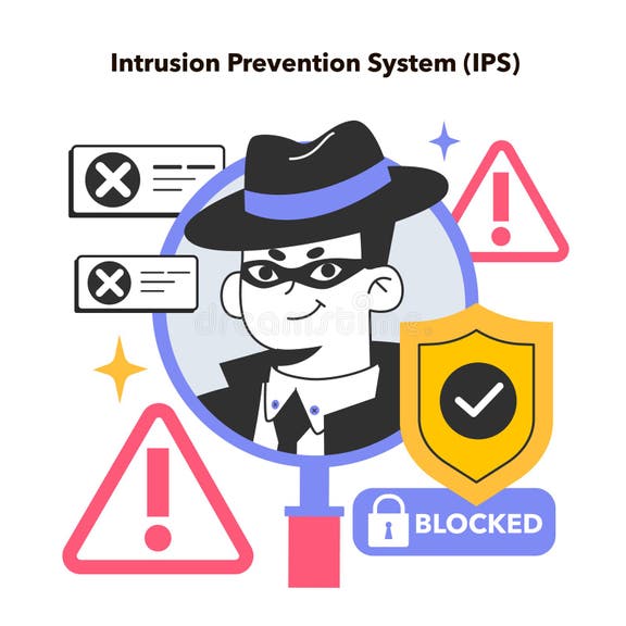 Intrusion Prevention System Stock Illustrations – 640 Intrusion ...