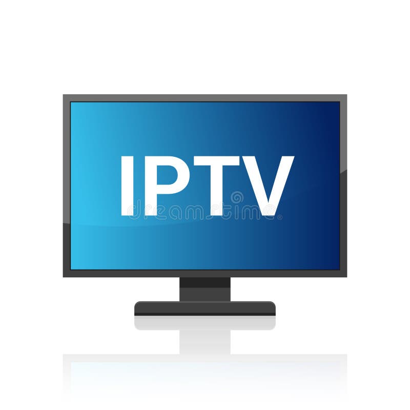IPTV Vector Icon. IP TV Video Channel Box Concept Icon. Stock Vector ...