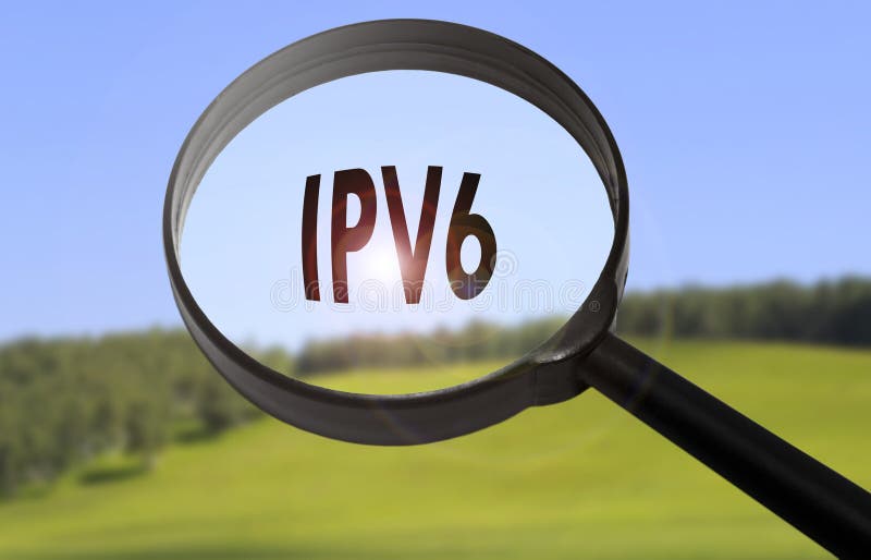 Ipv6 Internet Protocol Version 6 Stock Image - Image of network ...