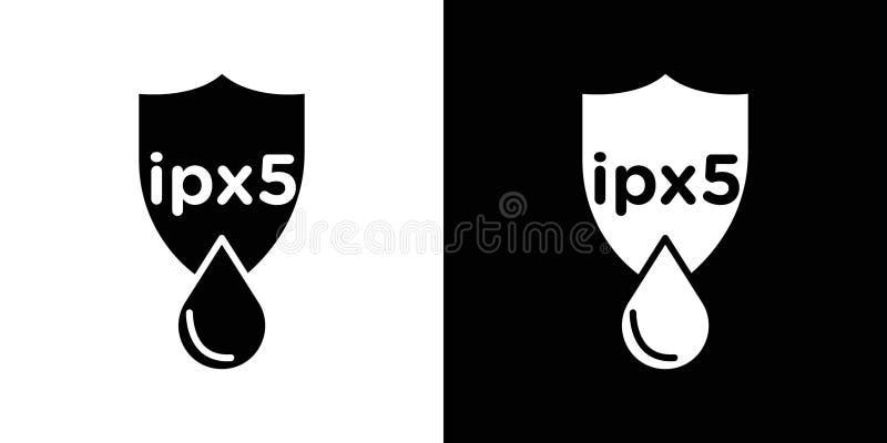 Ipx5 Waterproof Icon Isolated Flat Vector in Outline Stock Vector ...
