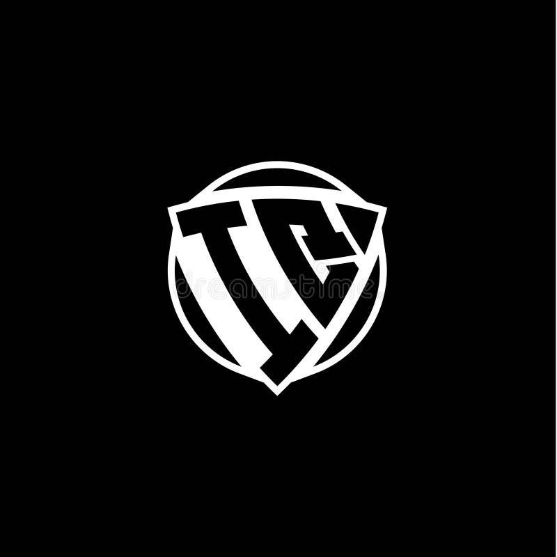 IQ Logo Monogram Triangle Shield and Circle Shape Stock Vector ...