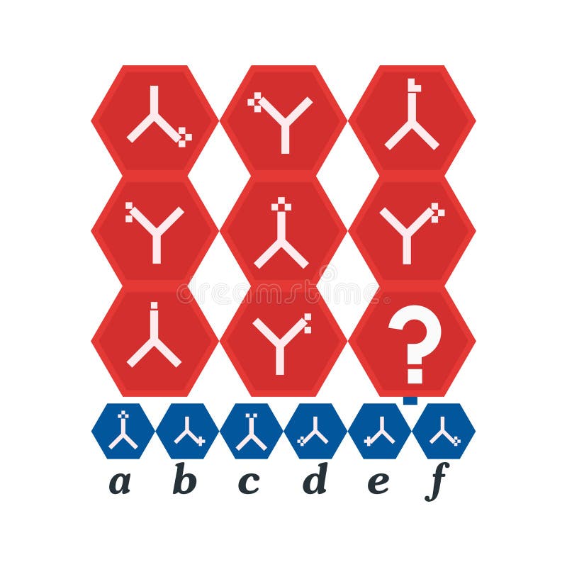 IQ Test. Choose Correct Answer. Logical Task, Educational Game for Kids ...