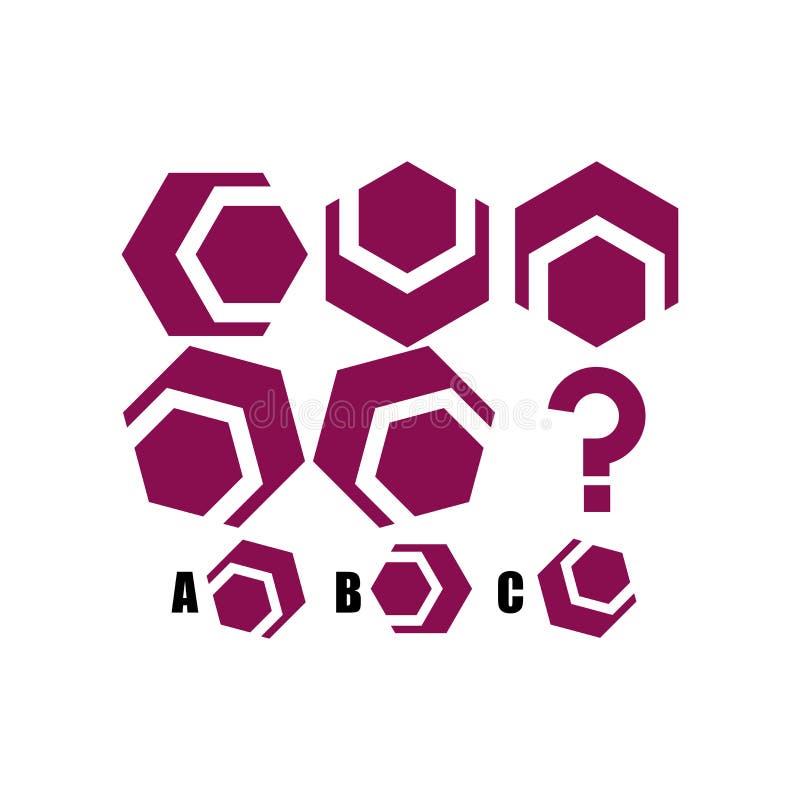 IQ Test. Choose Correct Answer. Logical Task, Educational Game for Kids ...