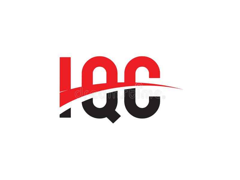 IQC Letter Initial Logo Design Vector Illustration Stock Vector ...