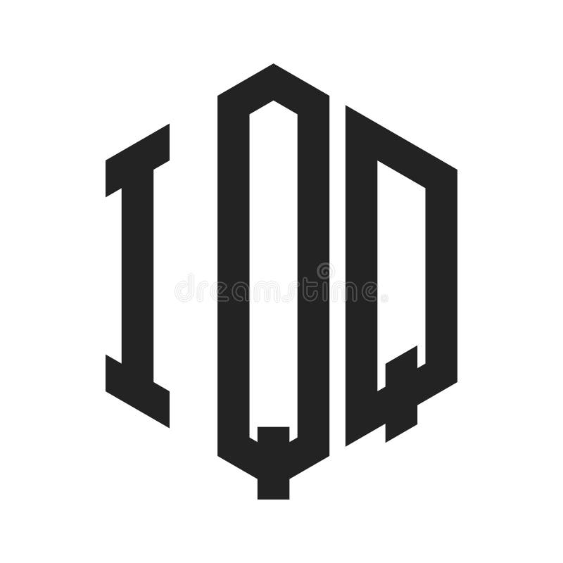 IQQ Logo Design. Initial Letter IQQ Monogram Logo Using Hexagon Shape ...