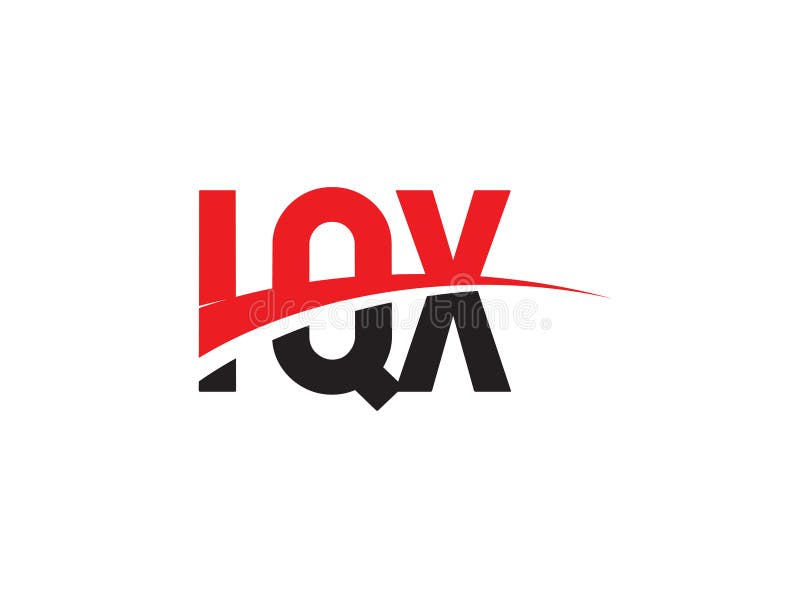 IQX Letter Initial Logo Design Vector Illustration Stock Vector ...