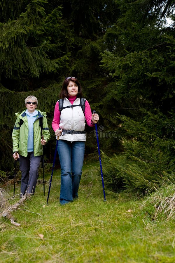Ir de excursión 4 foto de archivo. Imagen de sano, caminar - 5027876