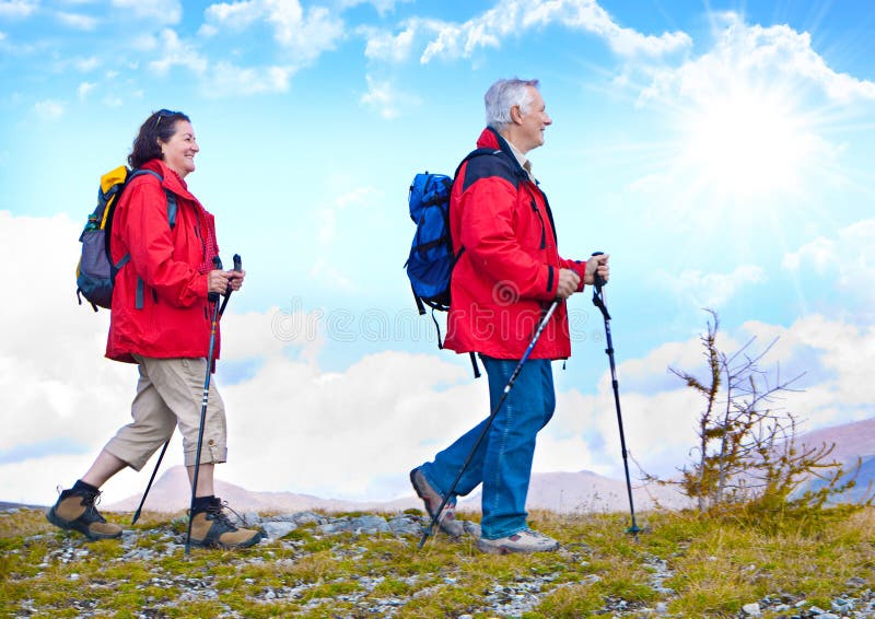 Ir De Excursión a Los Mayores 18 Foto de archivo - Imagen de bosque ...