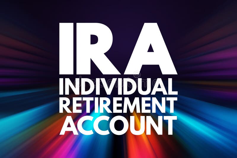 Retirement Account And Savings Icon Set W Mutual Fund, Roth IRA, Etc ...