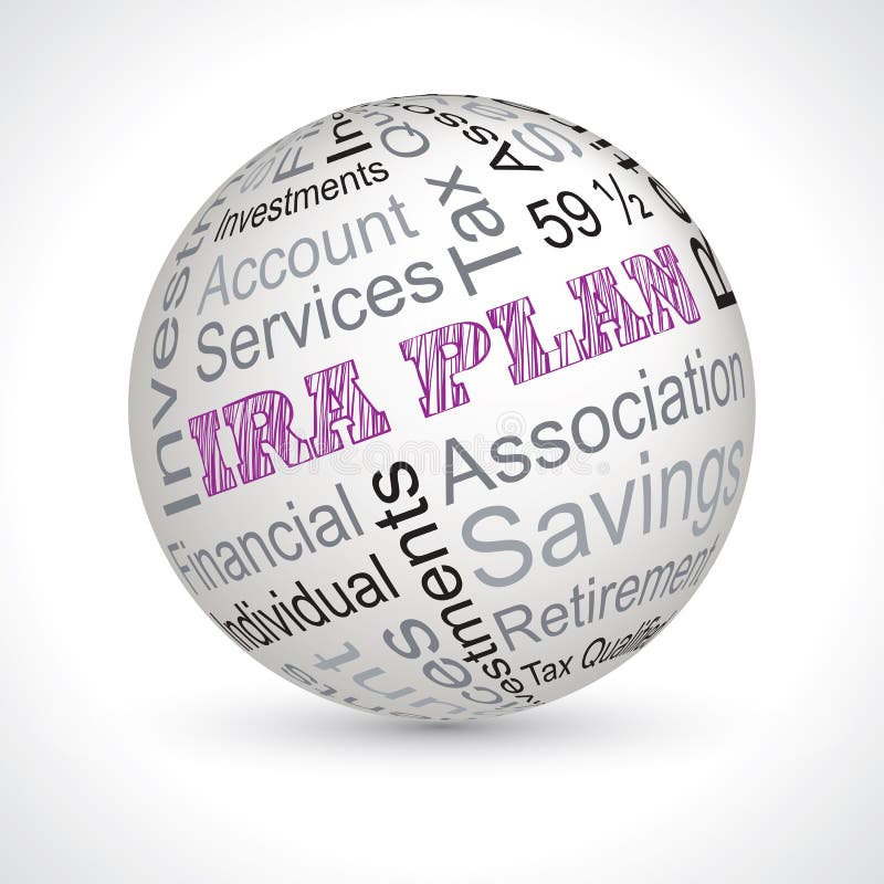 Ira Plan Theme Sphere with Keywords Stock Vector - Illustration of ...