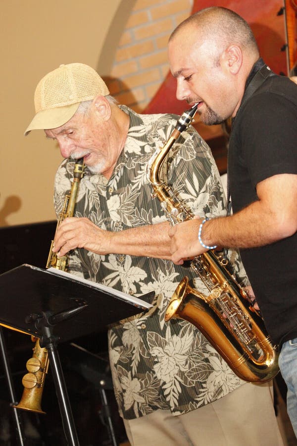 Ira Sullivan and Victor Flavix Editorial Stock Photo - Image of burn ...