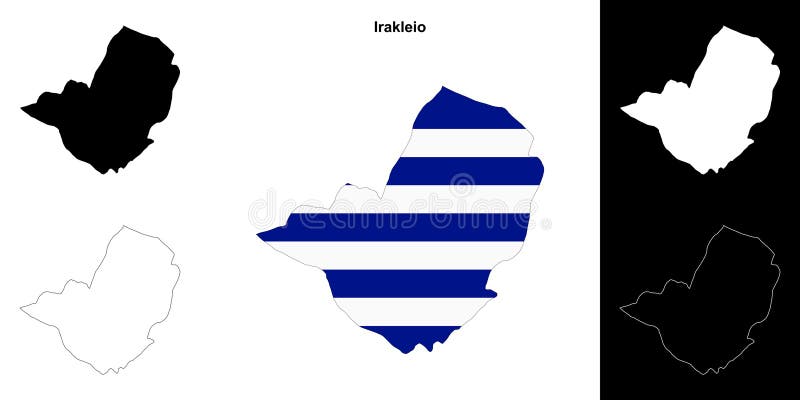 Irakleio Outline Stock Illustrations – 1 Irakleio Outline Stock ...