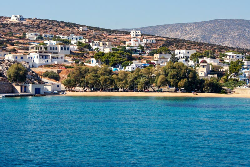 Iraklia Cyclades Greece stock image. Image of greek, small - 69883251