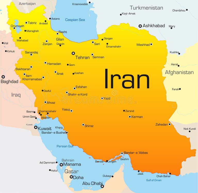 Iran Borders Stock Illustrations – 1,269 Iran Borders Stock ...