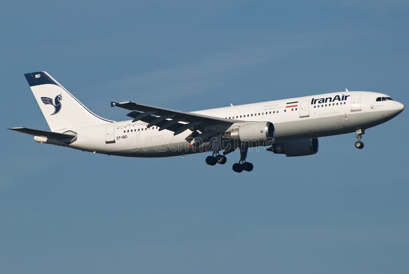 Iran Air landing editorial stock photo. Image of iran - 20680543