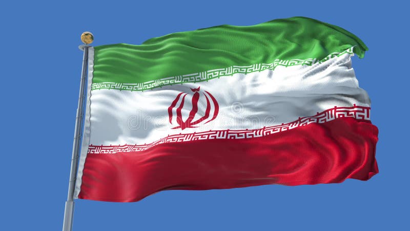 Iran Animated Flag Pack in 3D and Green Screen Stock Video - Video of ...