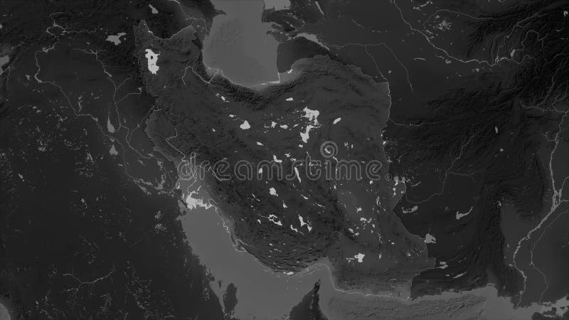 Iran Highlighted. Grayscale Stock Illustration - Illustration of tehran ... Iran Highlighted. Grayscale Stock Illustration - Illustration of tehran ...
