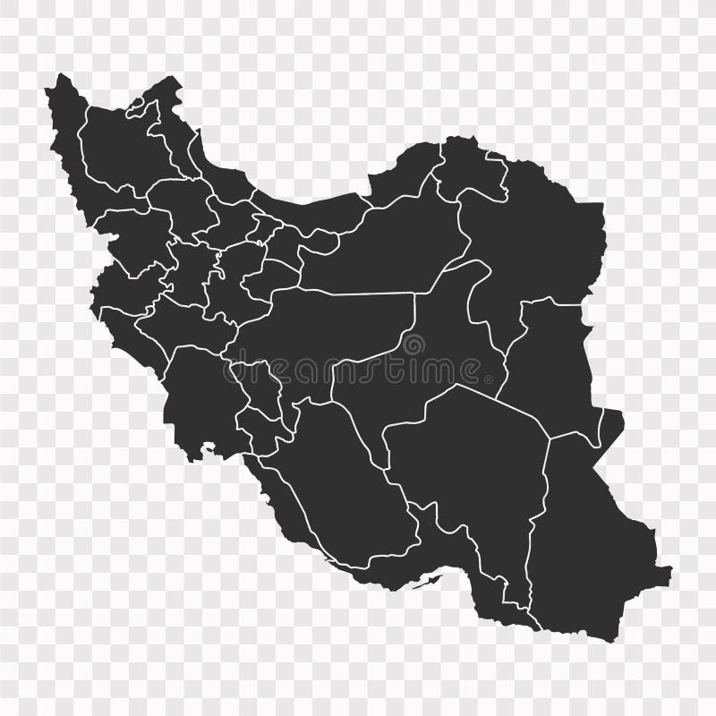 Iran Map - Stock Vector Illustration Stock Illustration - Illustration ...