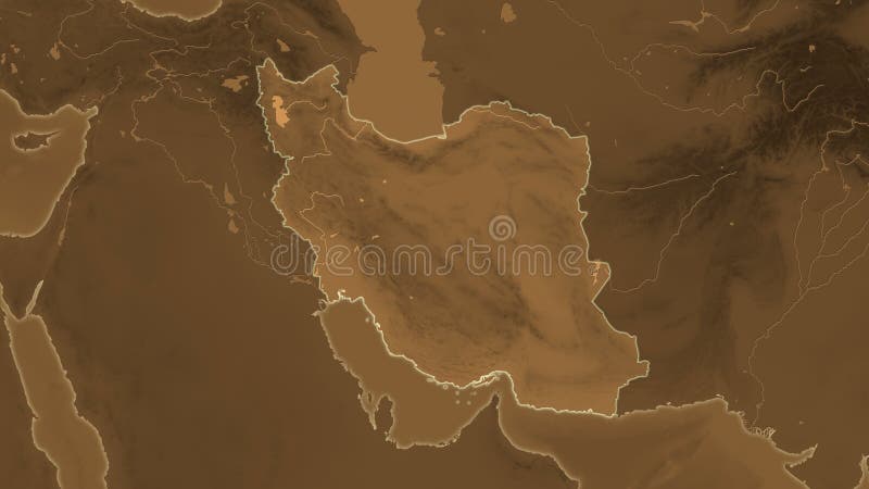 Iran - tint. Composition stock illustration. Illustration of ...