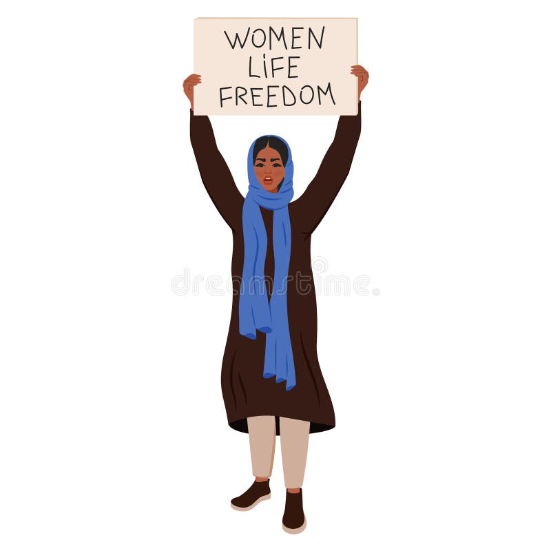 Woman Life Freedom Iran Stock Illustrations 45 Woman Life Freedom