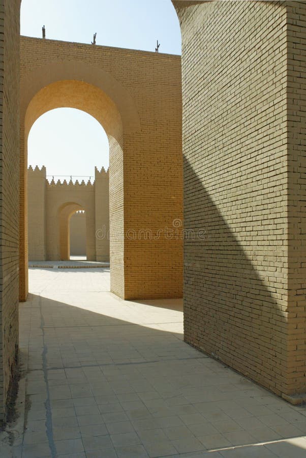 Iraq architecture stock image. Image of brick, tile, islam - 8823829