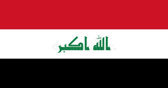 Iraq Flag Illustration Premium Quality High Resolution 300DPI Stock ...