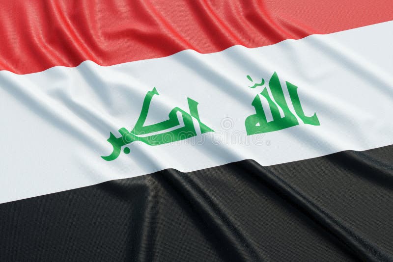 Iraq flag stock illustration. Illustration of culture - 89448998