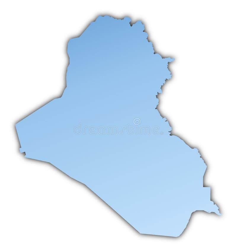 Color Iraq Map Stock Illustrations – 1,184 Color Iraq Map Stock ...