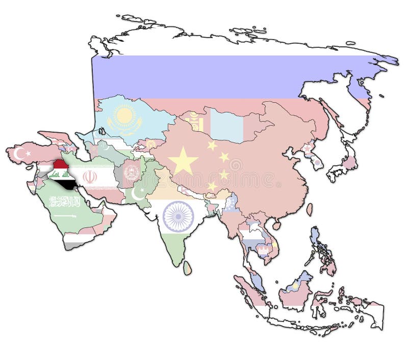 Iraq stock illustration. Illustration of wall, country - 211437047