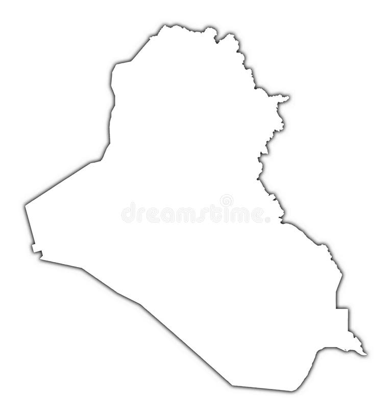 Iraq Map Outline Stock Illustrations – 2,747 Iraq Map Outline Stock ...