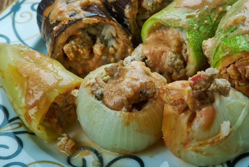 Iraqi Dolma stock image. Image of turkish, meal, beef - 124412339