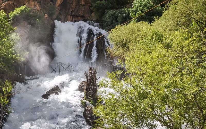 Iraqi Kurdistan Falls stock image. Image of amazing - 133685493
