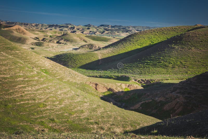 Iraqi Landscape in Spring Season Stock Image - Image of middle ...