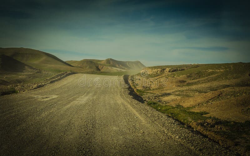 Iraqi Countryside in Summer Season Stock Image - Image of soil, rural ...