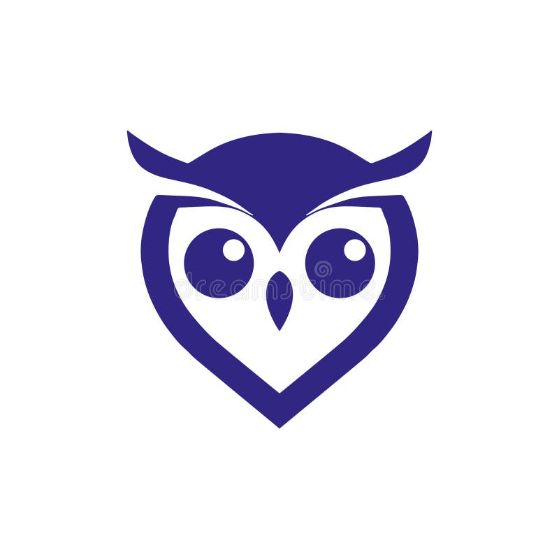 Owl Logo Wise Bird Logo Owl Symbol Logo for Education A4 Stock Vector - Illustration of business ...