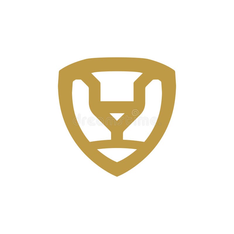 Simple Geometric Lion Head Wear Logo Design Aa3 Stock Vector ...
