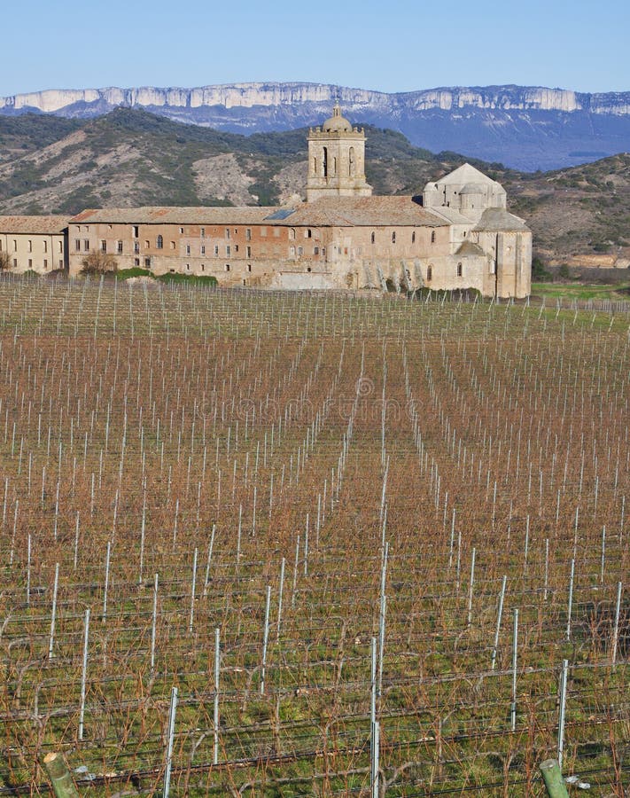 Iratxe Monastery and Vineyards, Camino De Santiago, Ayegui, Navarre ...